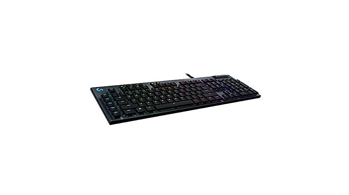 Logitech G815 RGB Mechanical Gaming Keyboard - Ultra-Thin & Customizable