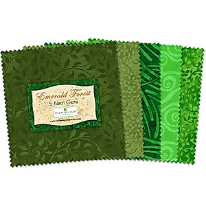 Wilmington Prints Emerald Forest 5 Karat Gems-Revised 9/17/19