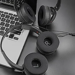 SOULWIT 70mm Cooling Gel Earpads Replacement for Sony WH-CH500/CH510/CH520,MDR-ZX100/ZX110/ZX110NC/ZX220/XB200/ZX300/ZX330BT,MDR-V100/V150/V200/V250/V300/V400, Ear Pads Cushions for DR-BT101/BTN200