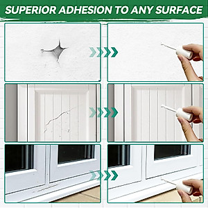 White Paint Touch Up Paint Pen for Wall, Multi Surface White Paint Pen, Interior & Exterior Chalk Paint, All in One Paint Quickly Repairs Bath, Door, Cabinet, Furniture, Wood, Tile, Enamel Wall Paint 1 Fl Oz (Semi-Gloss)