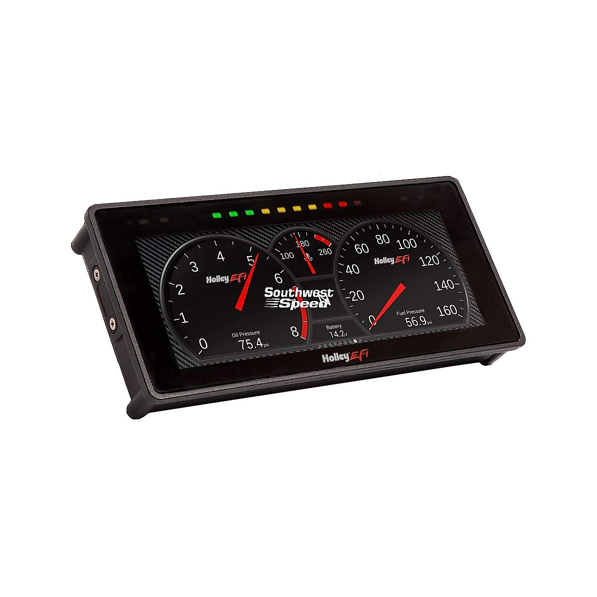 NEW HOLLEY EFI 6.86" PRO TOUCHSCREEN DIGITAL DASH,1.25" DEPTH,3.4375" HEIGHT,7.5625" WIDTH,COMPATIBLE WITH HOLLEY DOMINATOR,HP,TERMINATOR X & SNIPER EFI SYSTEMS