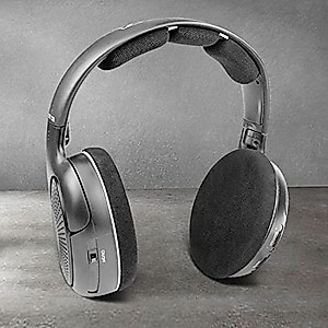 SOULWIT Velour Earpads Replacement for Sennheiser RS120/HDR120/TR120/RS100/RS110/RS115/RS117/RS119/RS135 Headphones, Ear Pads Cushions for TR 120/HDR 120/RS 120/RS 120II/RS 110/RS 135/TR135