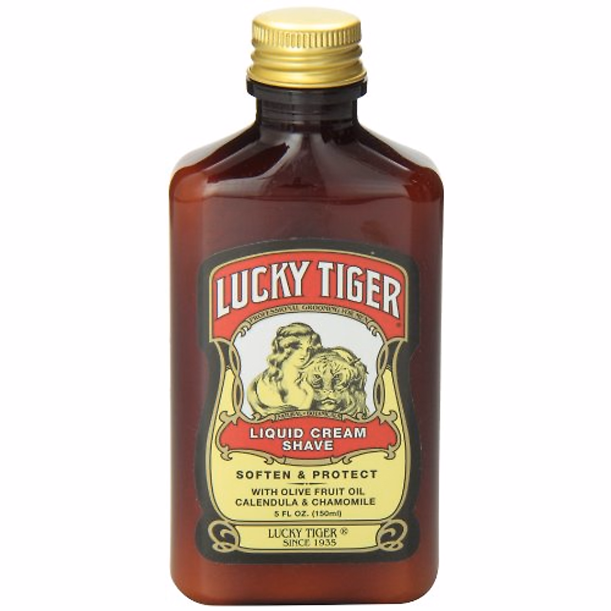Lucky Tiger Lucky Tiger Liquid Cream Shave, 5 Oz, 5 Oz