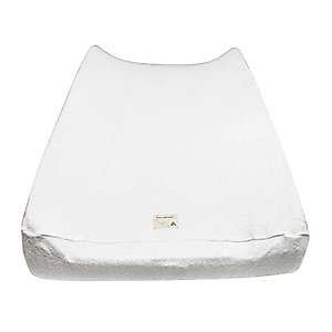 Burt's Bees Baby - Changing Pad Cover, 100% Organic Jersey Cotton Changing Pad Liner for Standard 16 x 32 Inch Changing Mats
