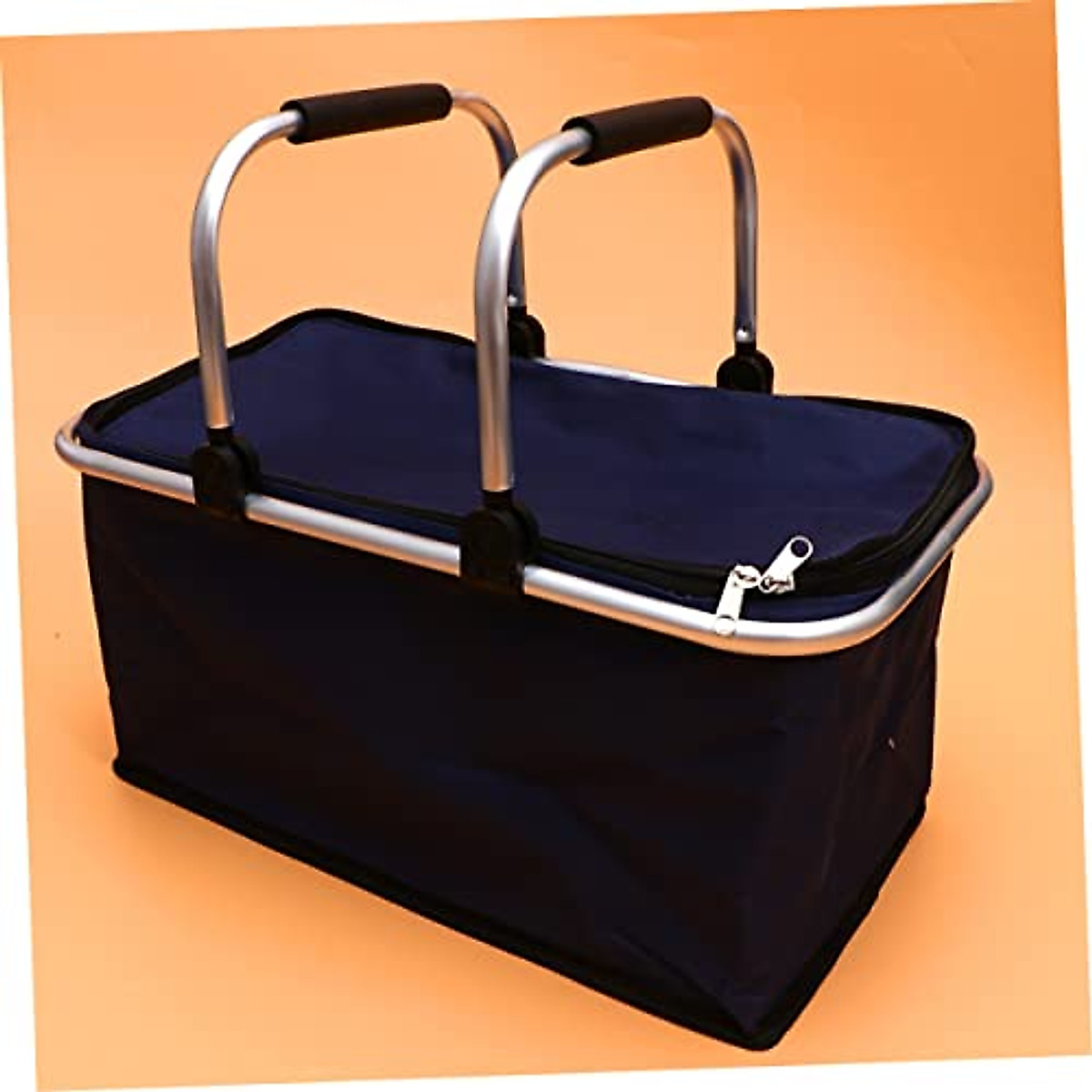 INOOMP Box Delivery Hot Bags Insulated Grocery Bag Hot Food Delivery Bags Food Preservation Box Storage Box Outdoor Portable Incubator Cooler Box Ice Bag Large Picnic Bag Blue