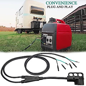 50Amp Inverter Generator Parallel Cord Cable Outdoor Inverter Generator Power Cord by ZMCYNG