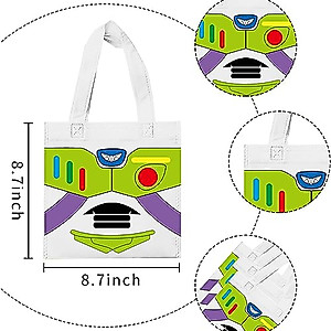 Hbavfihnbg 20 Pcs Toy Inspired Story Favor Bags, Treat Candy Goodie Gift Non-woven Bags Reusable for Kids Birthday Party Supplies Baby Shower Toy Inspired Story Theme Party Decorations