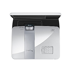 BenQ MW843UST Ultra-Short Throw Projector WXGA (1280 X800), 3,000 ANSI Lumens, 13,000:1 High Contrast Ratio, with Wall Mount Projector