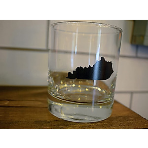 BUY SOCKS YOU ALL Kentucky Shape Whiskey Rocks Glass