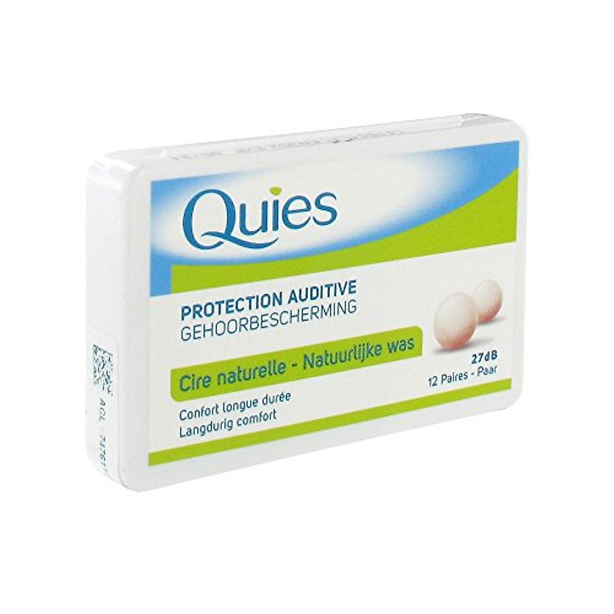 Quies Wax Ear Plugs - 12 pairs