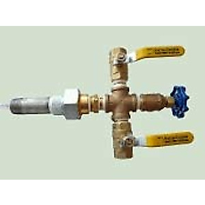 Hybrid Solar Water Heater Bottom Feed Connector