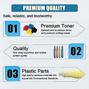 RIOMAN TN617 Toner Cartridge Compatible with Chip Replacement for Konica Minolta High Yield Compatible for Konica Minolta Bizhub C70HC C65HC Toner Printers 1 Cyan Pack