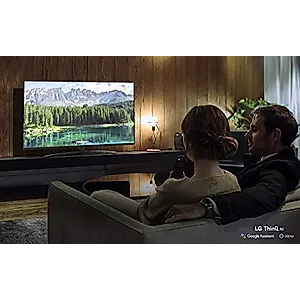 LG 55SM8600PUA Nano 8 Series 55" 4K Ultra HD Smart LED NanoCell TV (2019), Black