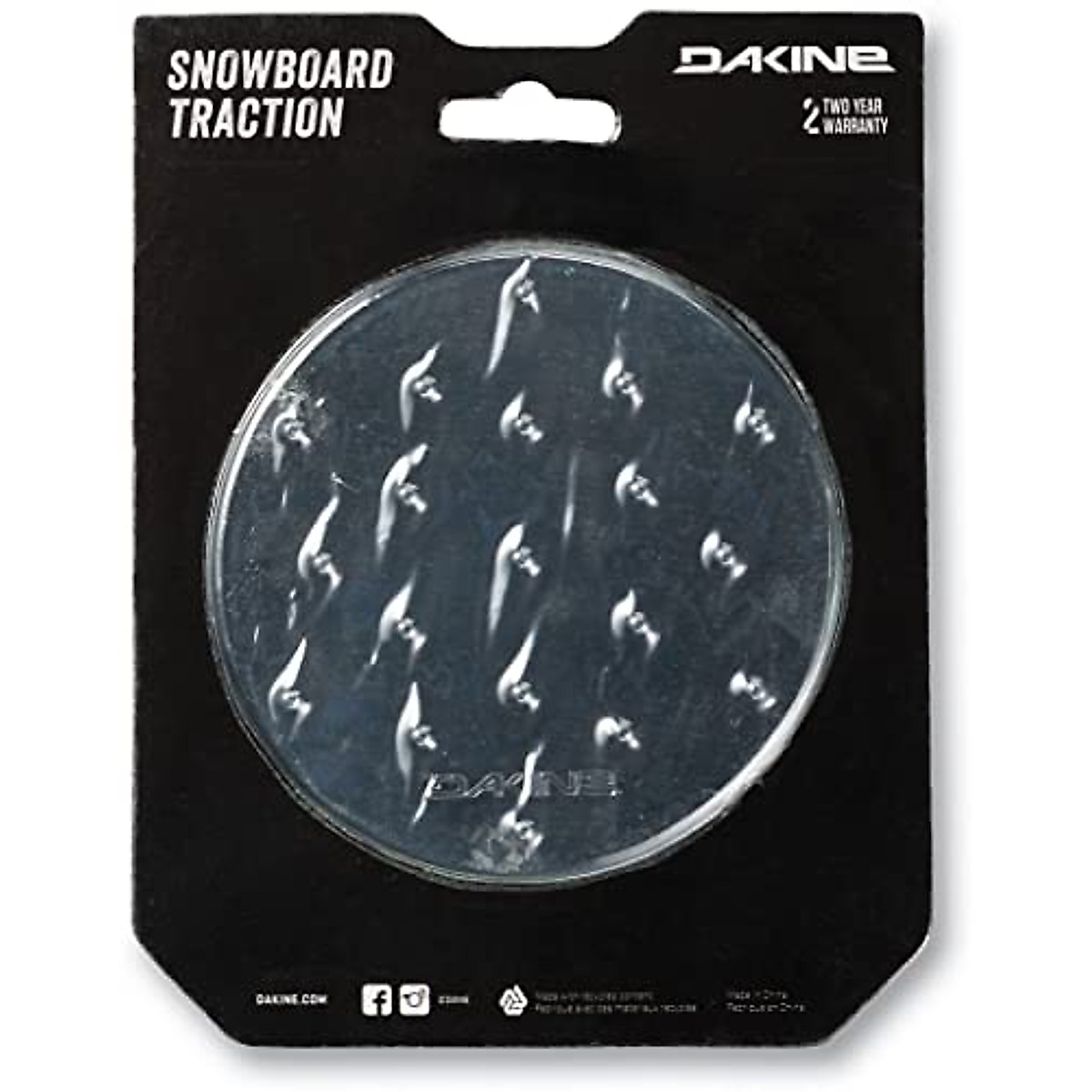 Dakine Circle Mat Stomp Pad - Clear - Snowboard Stomp Pad