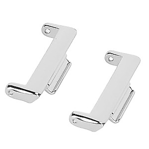DAUZ Watch Band Connector Replacement Watch Band Connector 2 Pcs Easy Installation Metal Fine Workmanship 20mm Inner Diameter for Repair (Rose Gold)