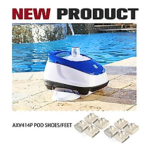 Funmit AXV414P Pod Shoes Replacement for Hayward Navigator Pool Vac Cleaner (8-Pack)