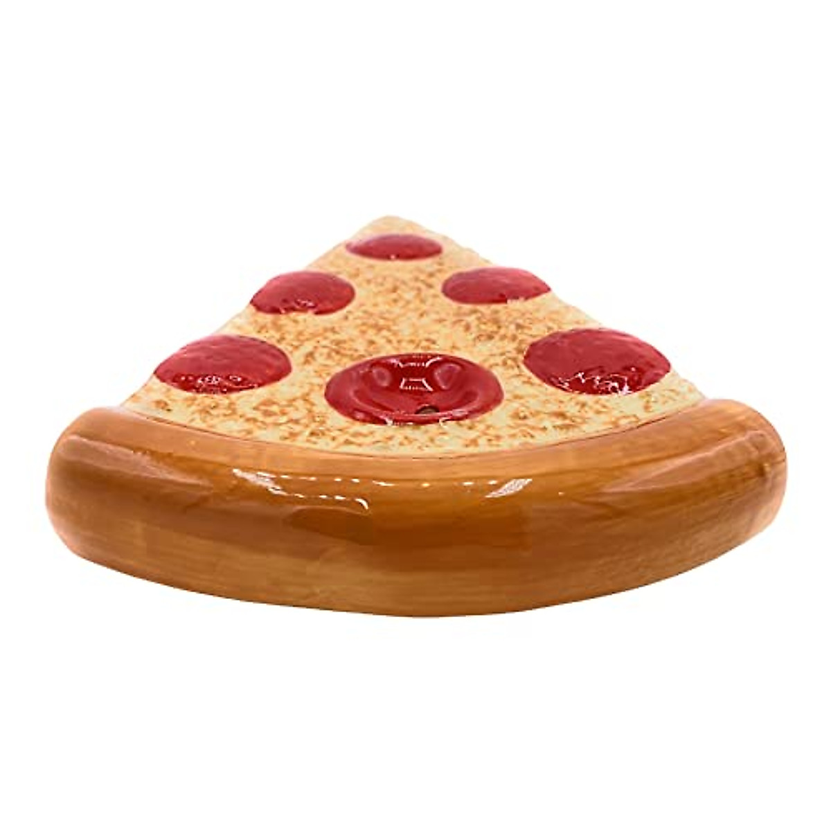 Butt Bat Ceramic Pizza Slice for Home or Restaurant Decoration and Display
