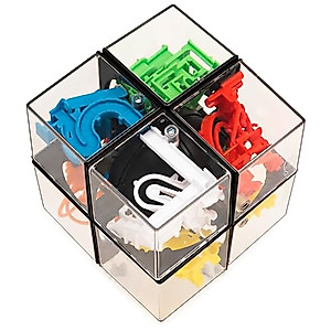 Rubik’s, Perplexus Hybrid 2 x 2 Gravity 3D Maze Game Brain Teaser Fidget Toy Puzzle Ball, for Kids & Adults Ages 8 and up