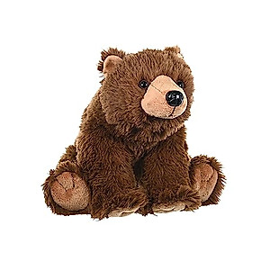 Wild Republic Brown Bear Plush, Stuffed Animal, Plush Toy, Gifts for Kids, Cuddlekins 12 Inches