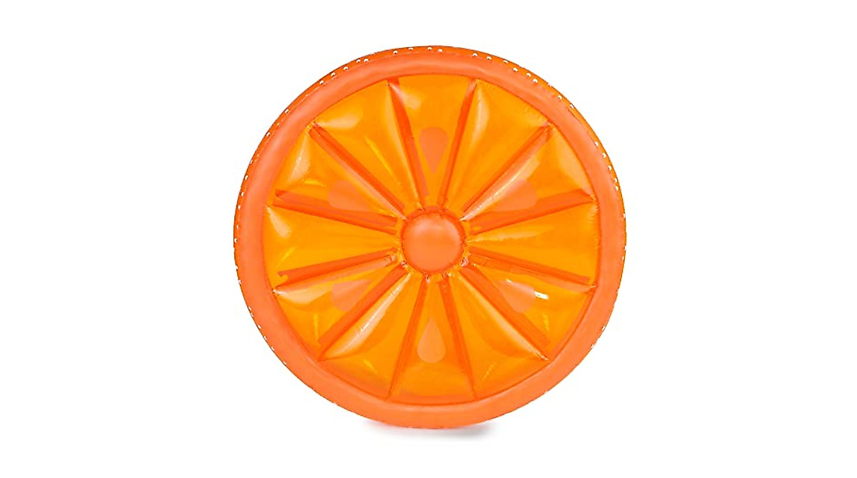 Swimline Giant Fruit Slice Pool Island - Cozy Pool Float for 2-3