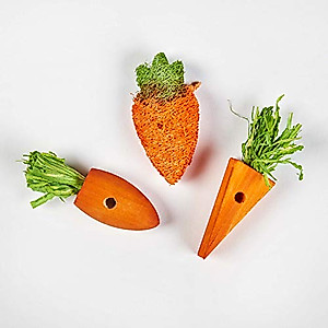 Kaytee 3 Count Chew Toy, Carrot Patch Variety 2 PACK