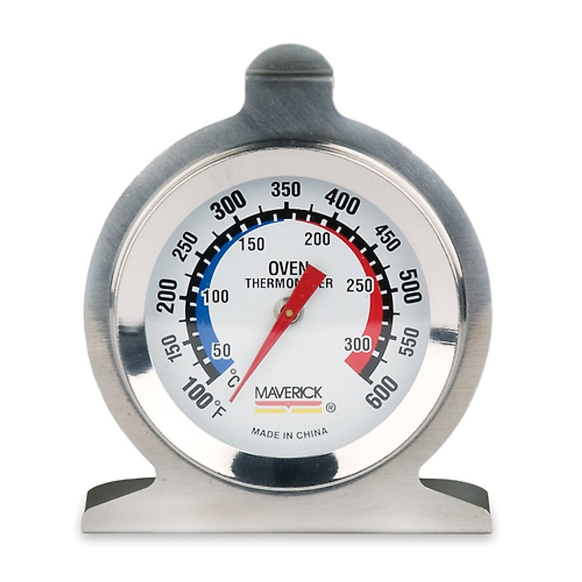 Maverick Housewares Redi-Chek Oven Thermometer, Silver