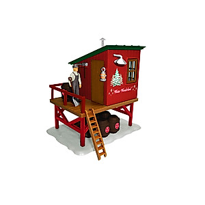 Lionel Winter Wonderland, Electric O Gauge Model Train Accessories, Barrel Shed