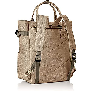anello(アネロ) Anero POST ATC1225Z 2-Way Backpack, A4, Multiple Storage, Beige