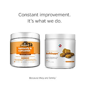 Pet Parents® Turmeric & Curcumin SoftSupps® Joint Support Supplements for Dogs w/Boswellia Serrata Extract, Coconut Oil for Dogs, & Hemp Oil for Dogs - Dog Joint Pain Relief, Dog Joint Support, 90ct