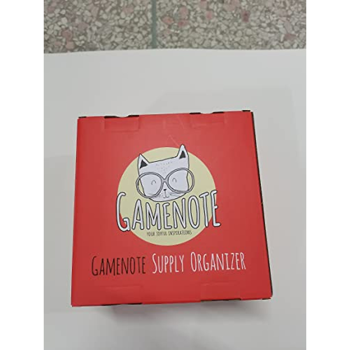 GAMENOTE Rotating Art Supply Storage Organizer, Lazy Susan Office School Supplies for Kids Desk Organizers and Homeschool Supplies Craft Caddy Classroom Organization (Small)