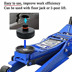 Lifting Jack Pad Replacement for Tesla Model 3 Y S X Lift Point Adapter Tool Jack Puck with Storage Box - Using with a Floor Jack