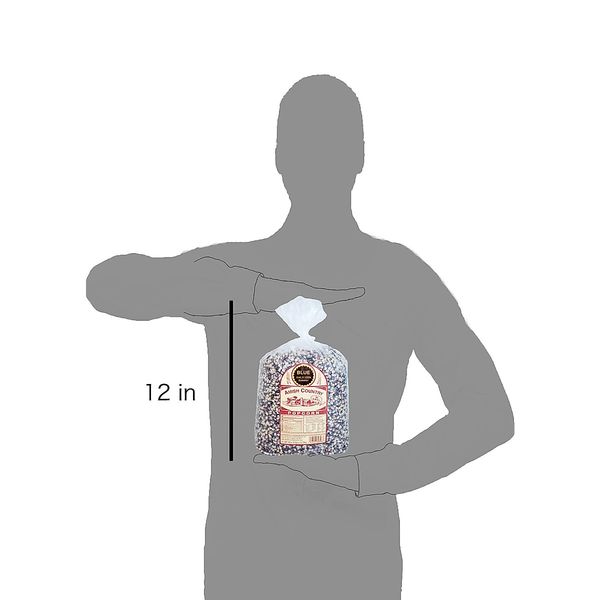 Amish Country Popcorn | 6 lb Bag | Popcorn Kernels | Small and Tender | Old Fashioned, Non-GMO and Gluten Free (6 Pound (Pack of 1)