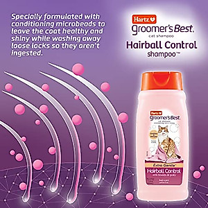 HARTZ Groomer's Best Hairball Control Cat Shampoo