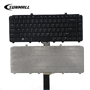 SUNMALL Keyboard Replacement Compatible with Dell Inspiron 1545 1525 1420 Laptop US Black