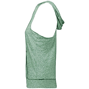 Holloway Sportswear Womens ADVOCATE HOODED TANK XS Forest