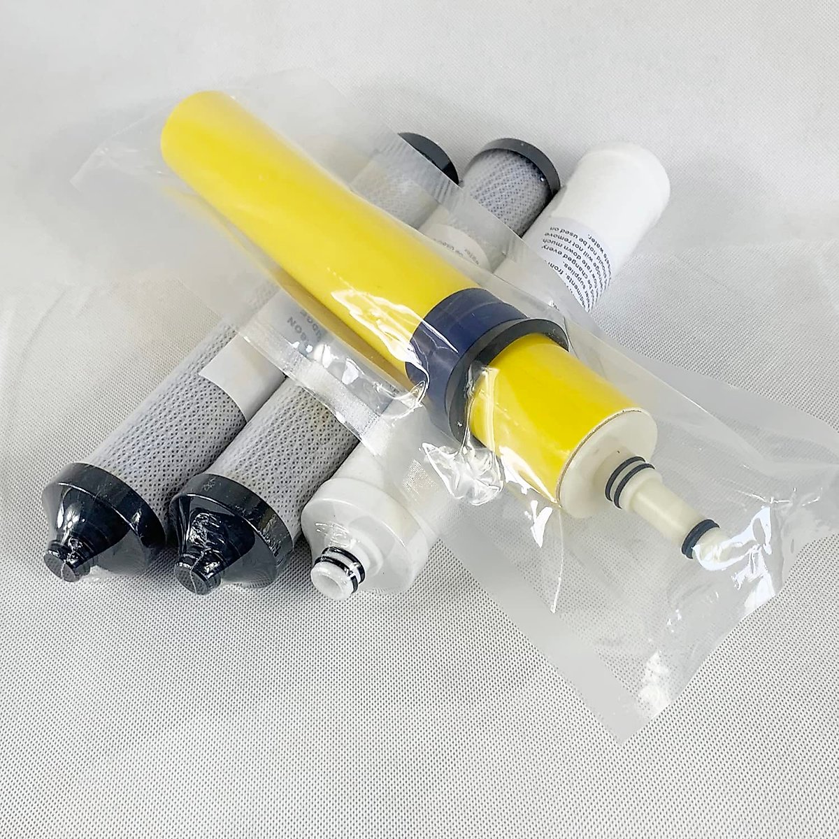 Replacement Filter Set With Membrane 33001056 75 GPD compatible for Hydrotech Reverse Osmosis System