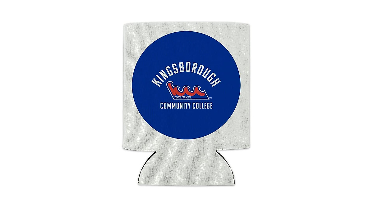 Kingsborough Community College Can Cooler - Collapsible Drink Sleeve