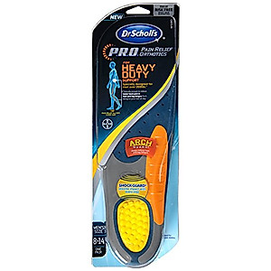Dr. Scholl's P.R.O. Pain Relief Orthotics for Heavy Duty Support