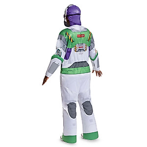 Disguise mens Disney Pixar Lightyear Buzz Space Ranger Costume, Official Disney Lightyear Outfit Adult Sized Costumes, As Shown, Men s Size Large 42-46 US