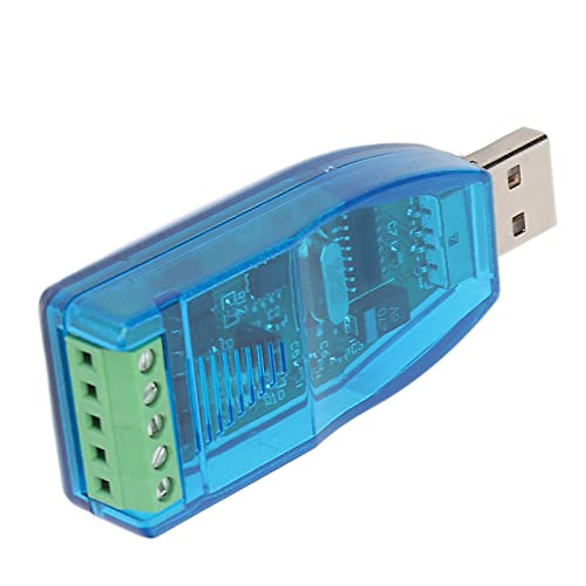 BOTEGRA MOS Tube Control Module, USB Relay Module USB Intelligent Control Switch DC 5-24V 5A 1 Channel for Computer(Relay Module with Housing)