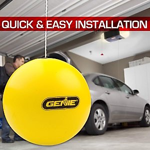 Genie GPS-R Stop Perfect Every Time Parking Guide System, one Size, Yellow, 1 Count (Pack of 1)
