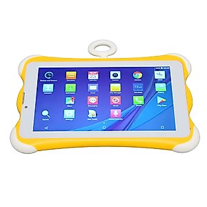 Haofy WiFi Kids Tablet Eye Protection HD Display Kids Tablet 7 Inch Triple Slot Watching Cartoons (US Plug)