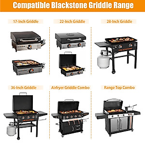 Tbgrepts 3Pcs Silicone Grease Cup Liners, Reusable Foil Drip Pan Liners, Griddle Rear Grease Catcher Liner, Silicone Grease Drip Tray Liner