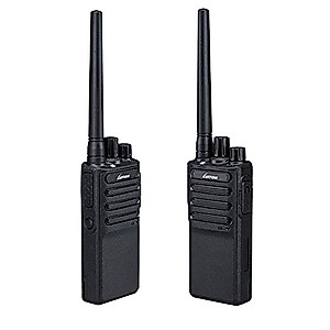 Walkie Talkies Voice Scrambler with Earpiece for Adults Outdoor CS Hiking Hunting Travelling Long Distance 2 Way Radios by Luiton (2 Packs)