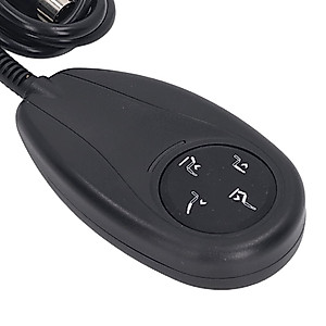 Lift Chair Remote 5 Pin Round Connector 4 Buttons Up and Down Functions Replacement Hand Control Handset for Power Recliner