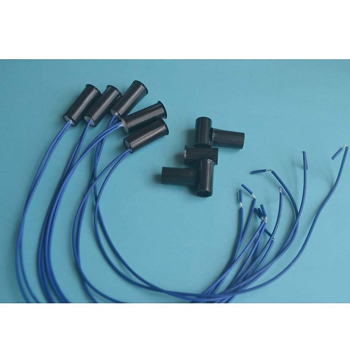 xin-sheng 110V Wired Door Magnetic Switch clostet Switch Hidden Mounted（1set)