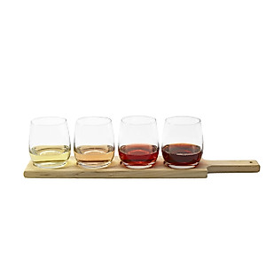 Houdini 5 Piece Wine Flight Tasting Board