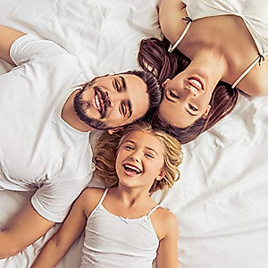 VEEYOO King Duvet Cover Cotton - 100% Washed Cotton Buffalo Plaid Duvet Cover Set with Zipper Closure, Extra Soft Breathable Comforter Cover (Red Buffalo Check)