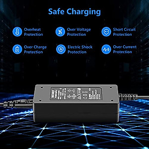 Neewer Photography AC 110V to DC 15V 2.0mm X 5.5mm Power Adapter with Power Cable 4.8A Output Power Supply for Photo Studio Ring Light (Black)