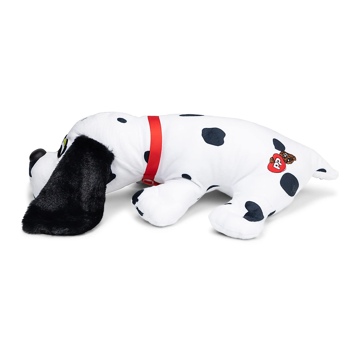 Pound Puppies Classic Plush - Dalmation with Black Spots (Long Fuzzy Ears)